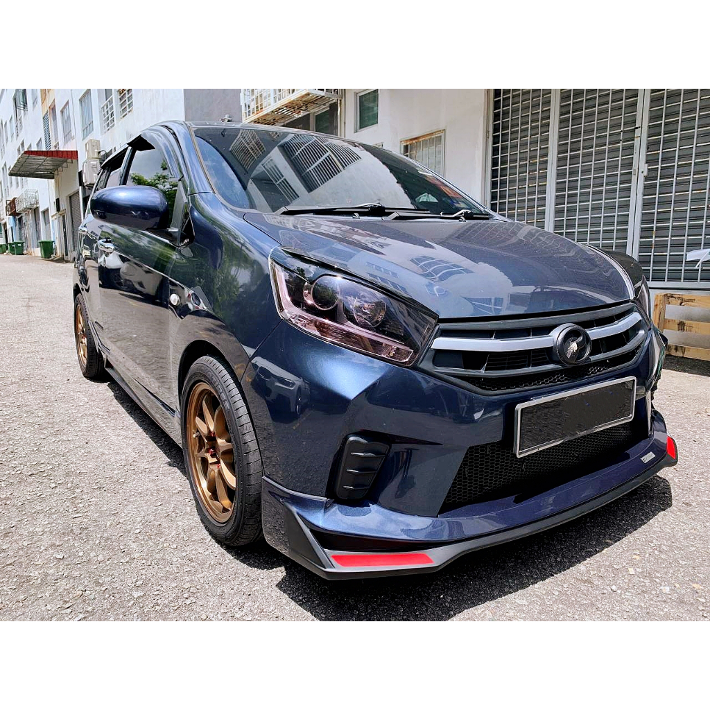 Perodua Axia 2017 Drive 68 Bodykit Body Kit Skirting Skirt With Oem ...