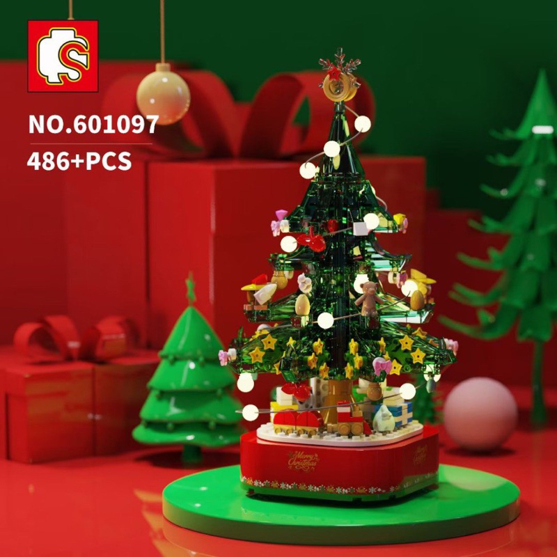 Sembo Block Building Blocks Christmas Series 601097 486pcs Shopee