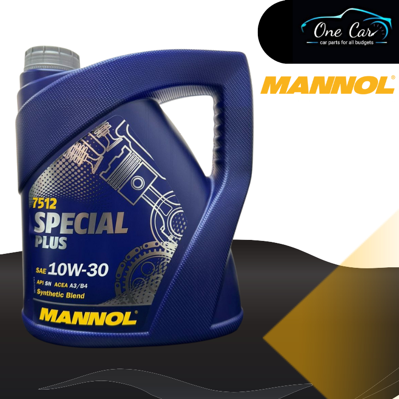 MANNOL Engine Oil Special Plus Semi Synthetic 10W-30 -4L | Shopee Malaysia