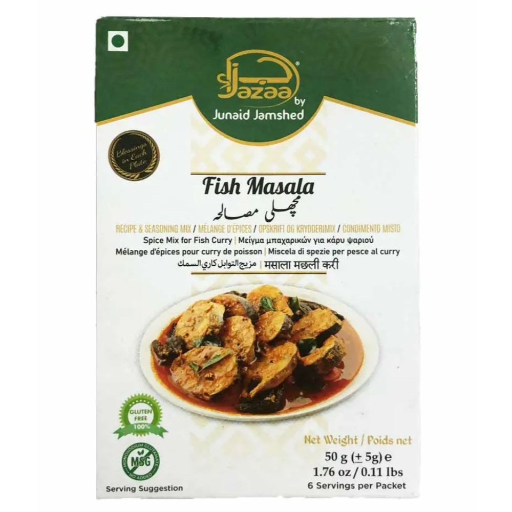 Jazaa Fish Masala, Recipe & Seasoning Mix, 50g (Assorted) | Shopee Malaysia