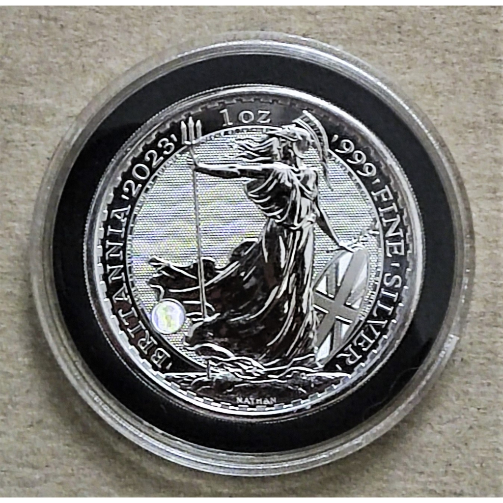 2023 Great Britain Britannia 1 oz .999 Silver Bullion in Premium ...
