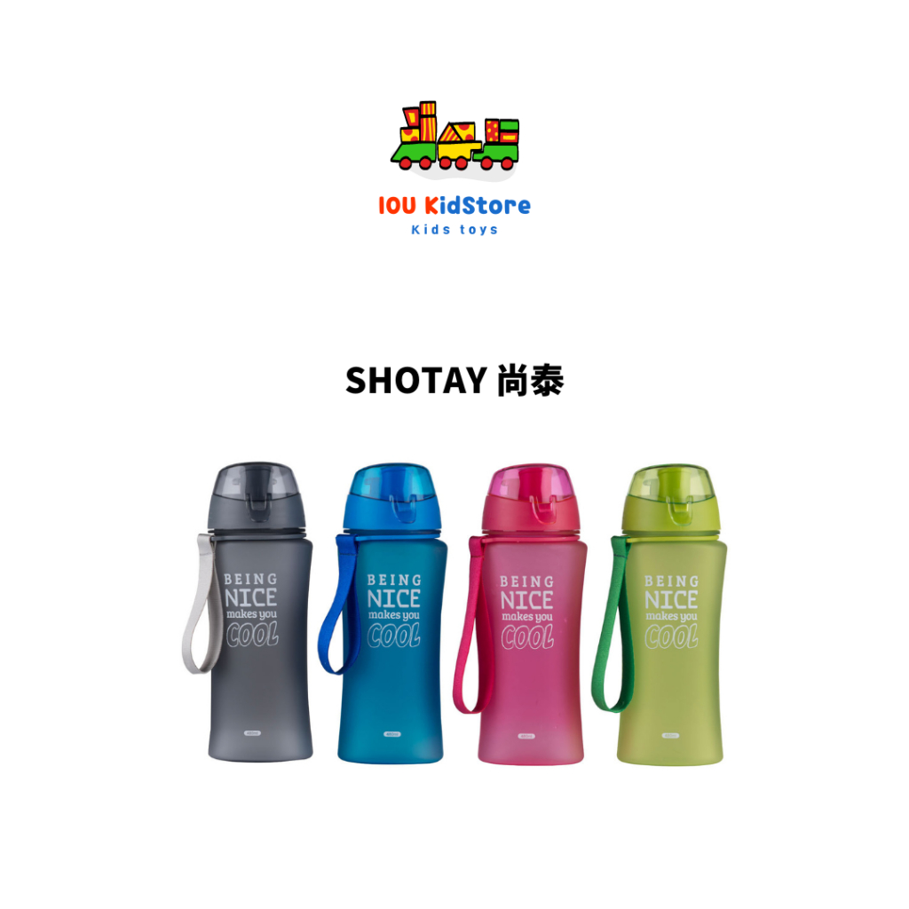 READY STOCK：SHOTAY 480ml Flip Top Frosted Bottle 翻盖磨砂水罐 | Shopee Malaysia