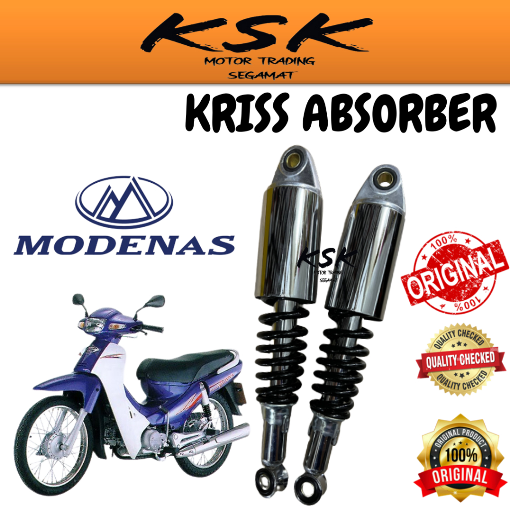 MODENAS KRISS 110 KRISS 1 KRISS 2 REAR ABSORBER SET STD (BLACK) | Shopee Malaysia
