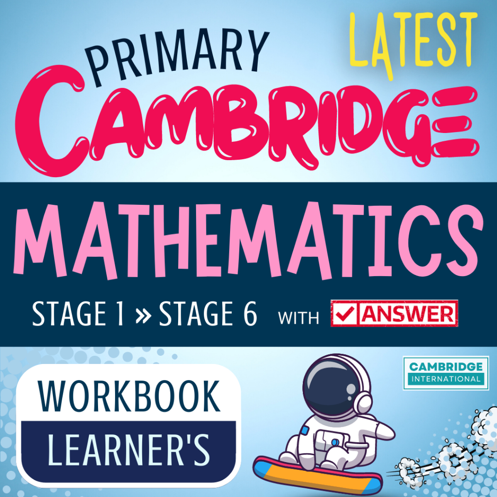 13C🟨 Latest Cambridge Primary Checkpoint Mathematics Workbook + Math ...