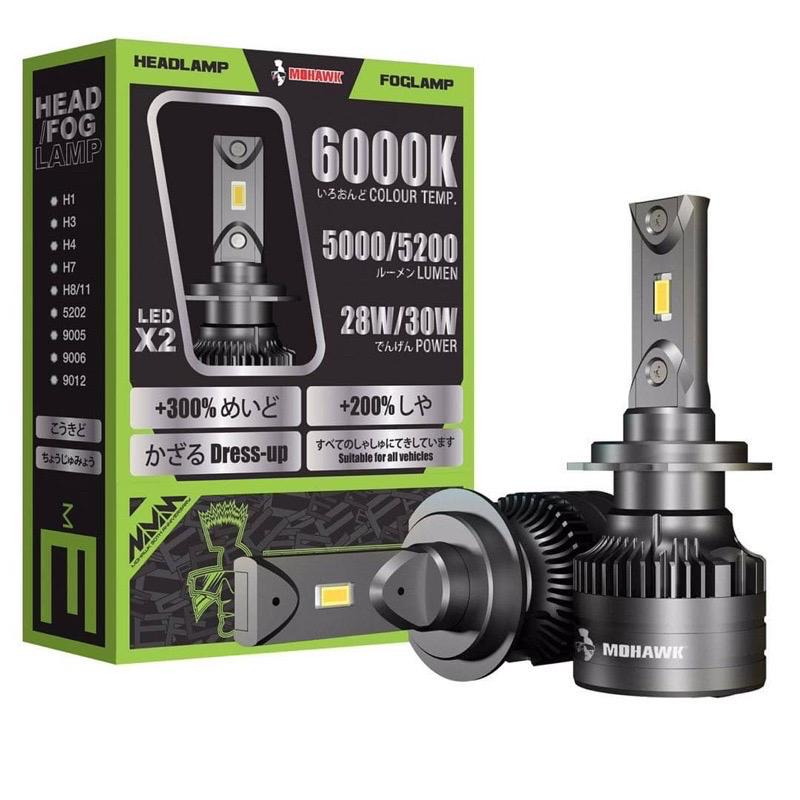 ORIGINAL MOHAWK LED BULB HIGH POWER 4300K/6000K 30W/48W/65W (HEADLAMP ...