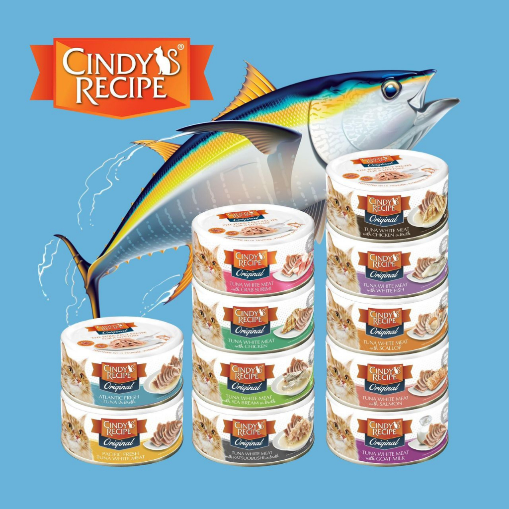 Cindy’s Recipe Original Cat Canned Food 80g | Shopee Malaysia