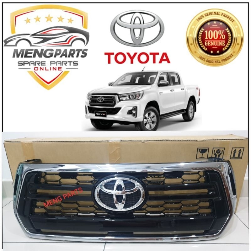 ORIGINAL TOYOTA HILUX REVO ROCCO ROQUE FACELIFT 2018Y-2019Y FRONT ...
