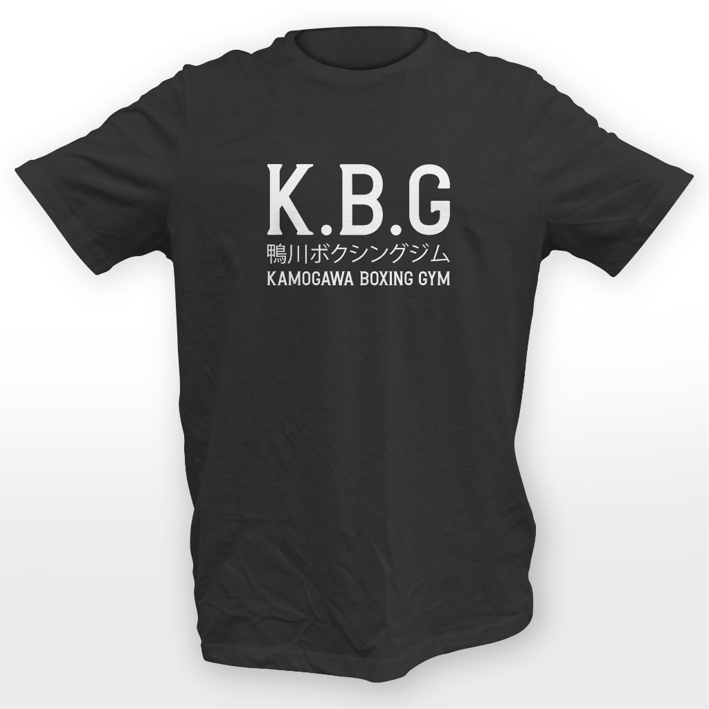 KBG Japanese Hajime No Ippo Anime Design 100% Cotton Unisex T-Shirt ...