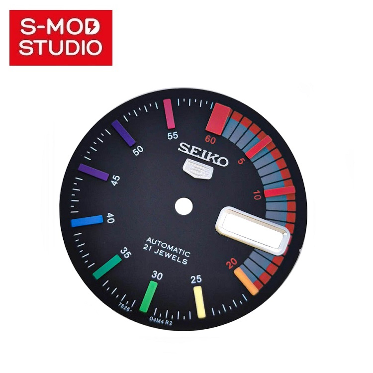 S-MOD Seiko Dial Seiko 5 Rainbow Seiko Mod | Shopee Malaysia