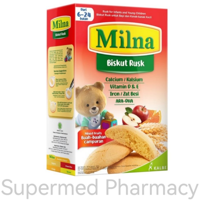 Milna Biskut Rusk (Buah-buahan Campuran) 260g | Shopee Malaysia