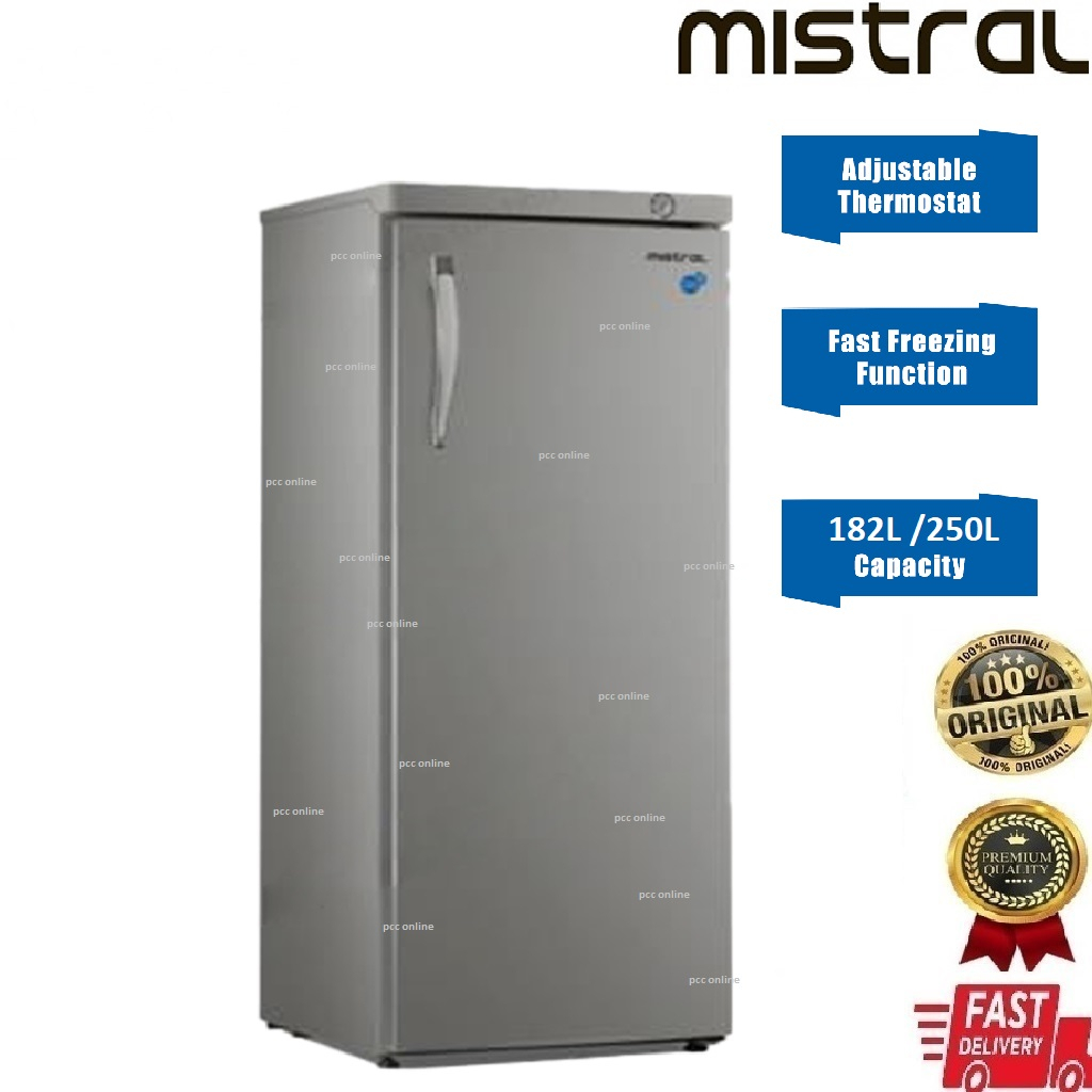 Mistral Upright Freezer / Peti Sejuk Beku / Peti Dagging (MUF182 182L ...