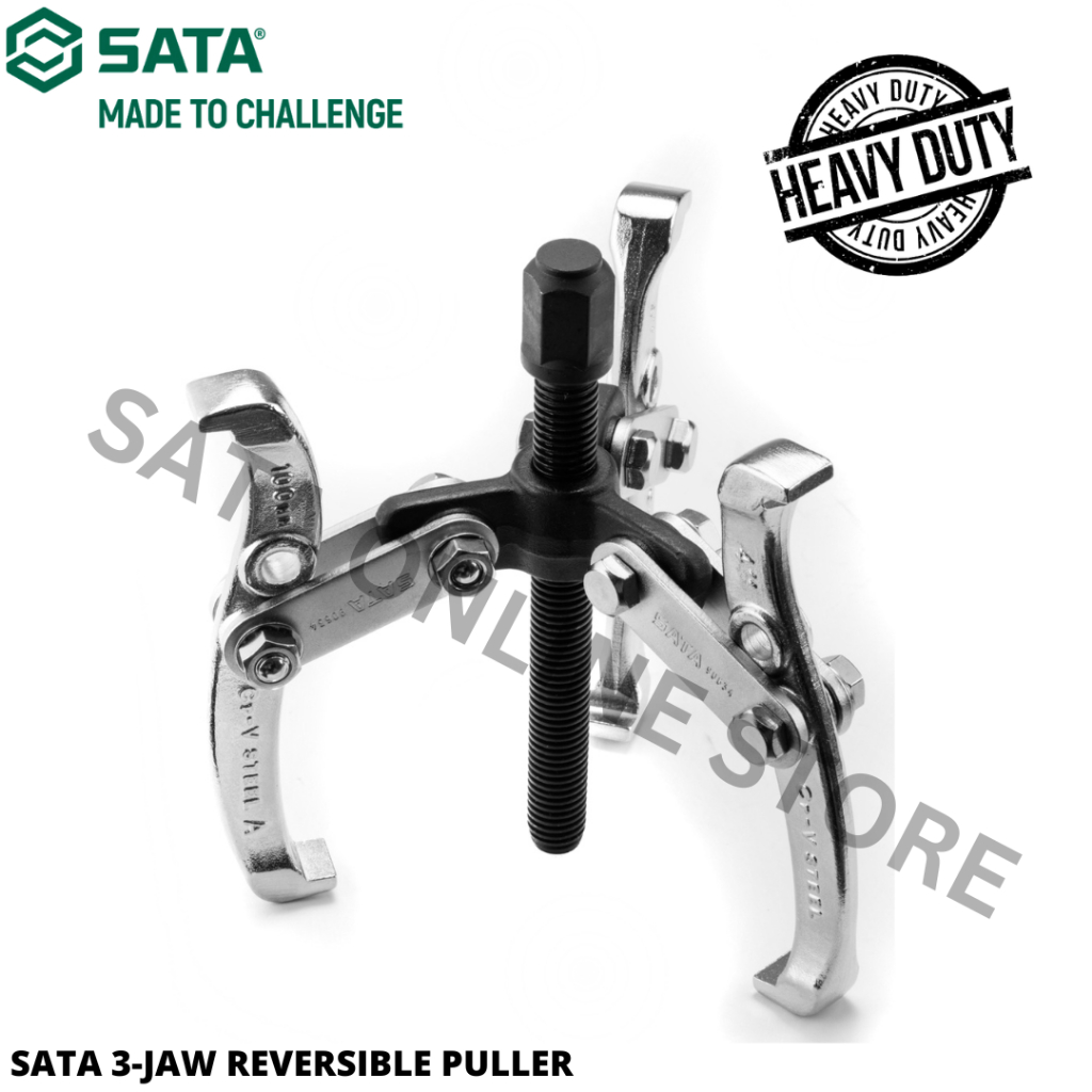SATA 3-JAW REVERSIBLE PULLER 3'' 4'' 6'' 8'' 12'' / 3 JAW GEAR PULLER ...