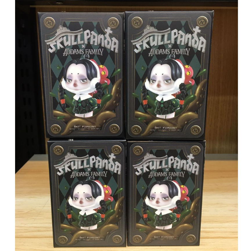 [Ready Stock] Genuine Product Pop Mart Skull Panda X Addams Family ...