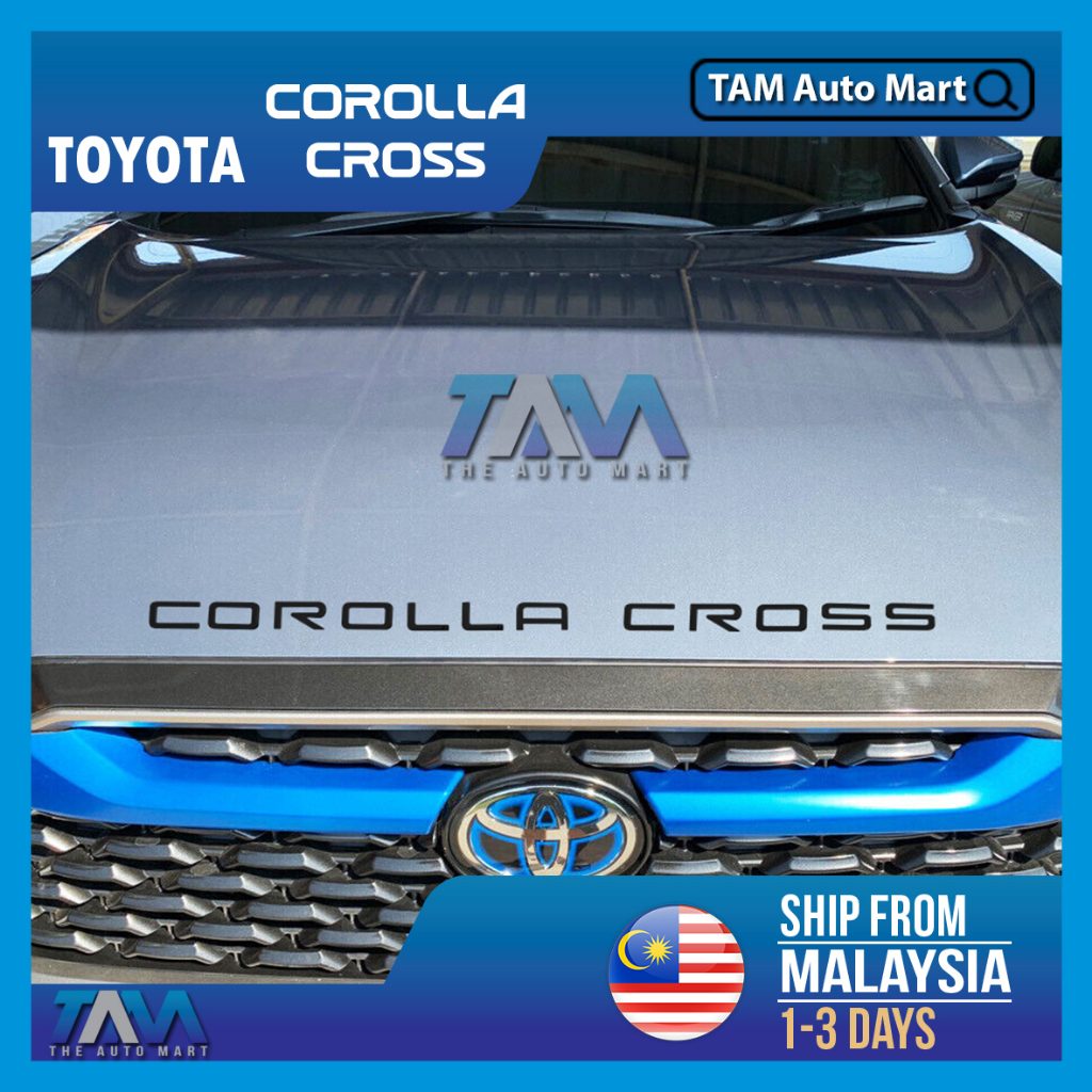 Toyota Corolla Cross (2021 - 2024) Front Bonnet Emblem Front Hood ...