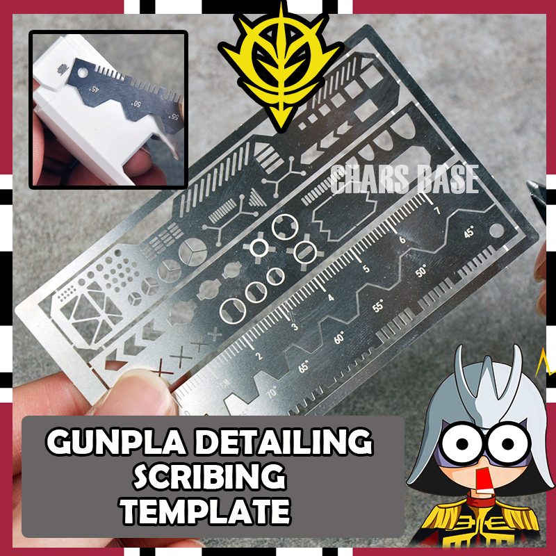 GUNDAM SCRIBER SCRIBING TEMPLATE CUSTOM GUNDAM TOOLS II | Shopee Malaysia