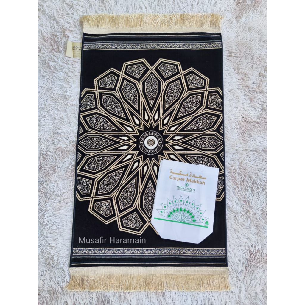 SEJADAH PAYUNG NABAWI - Tebal 4mm + WOVEN BEG (Made In Madinah ...