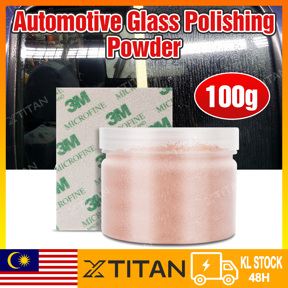 【KL Stock】Watermark Remover Powder WindScreen Glass Powder Polish ...