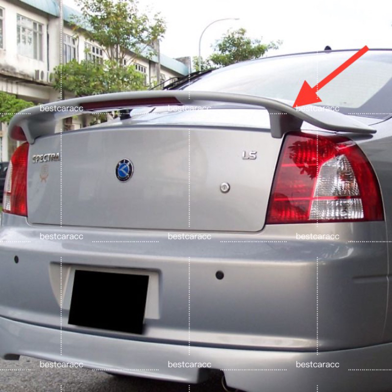 🔥Kia SPECTRA SPOILER LED Without Paint Fiber | Shopee Malaysia