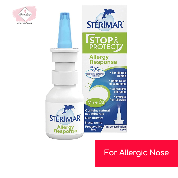 Sterimar Stop & Protect Allergy response 120 spray non steroid Allergic ...
