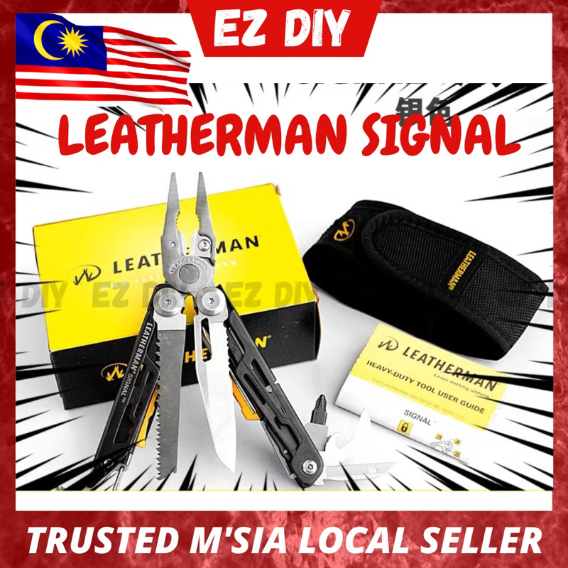 Leatherman Signal Multitool with Nylon Sheath and original packaging ...