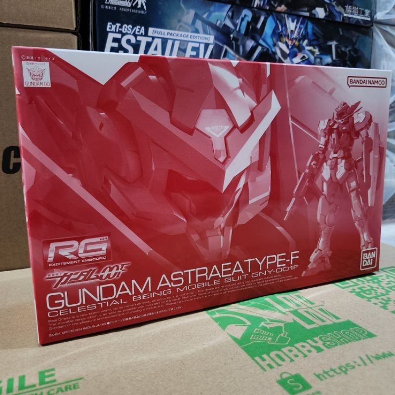 Premium Bandai RG 1/144 Gundam Astraea Type-F - Limited Edition Pbandai ...