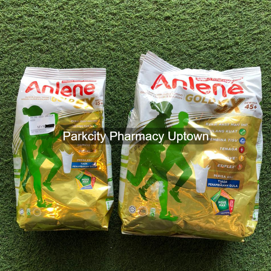 Anlene Gold Actifit 5X Reduced Fat High Calcium Premium Adult Milk ...