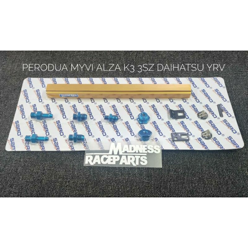 SARD Fuel Rail Myvi K3 Alza 3SZ YRV Turbo K3-VET | Shopee Malaysia