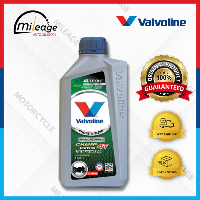 [Ready Stock] Valvoline 4T Champ Extra 10W40 (1L) - Semi Synthetic ...