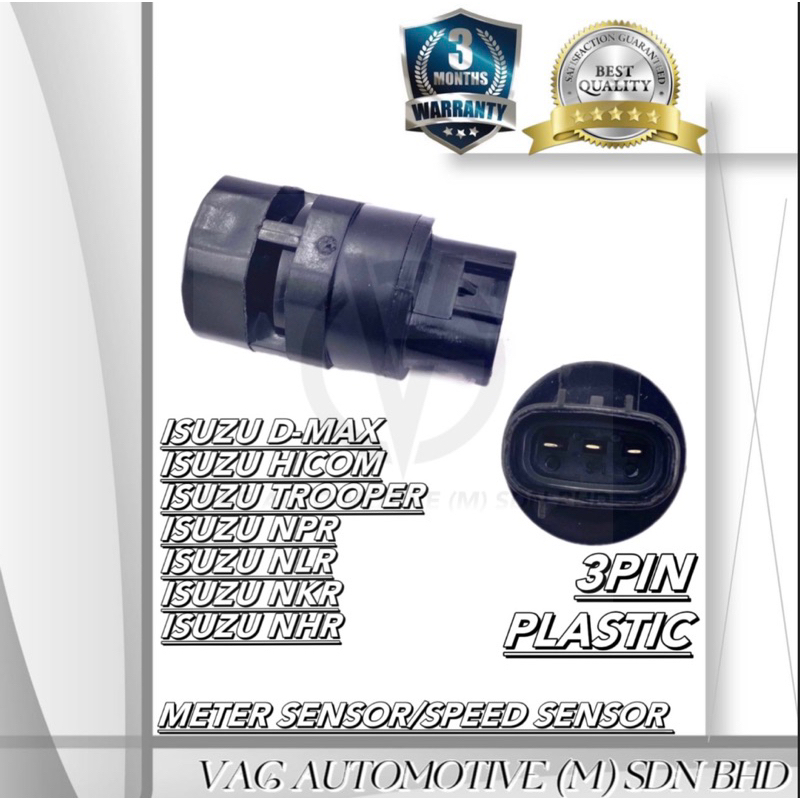 ISUZU D-MAX,HICOM,TROOPER,NPR/NLR/NKR/NHR(3PIN)(PLASTIC)METER SENSOR ...