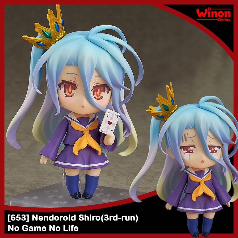 [Ready Stock] [653] Nendoroid Shiro(3rd-run) No Game No Life | Shopee ...