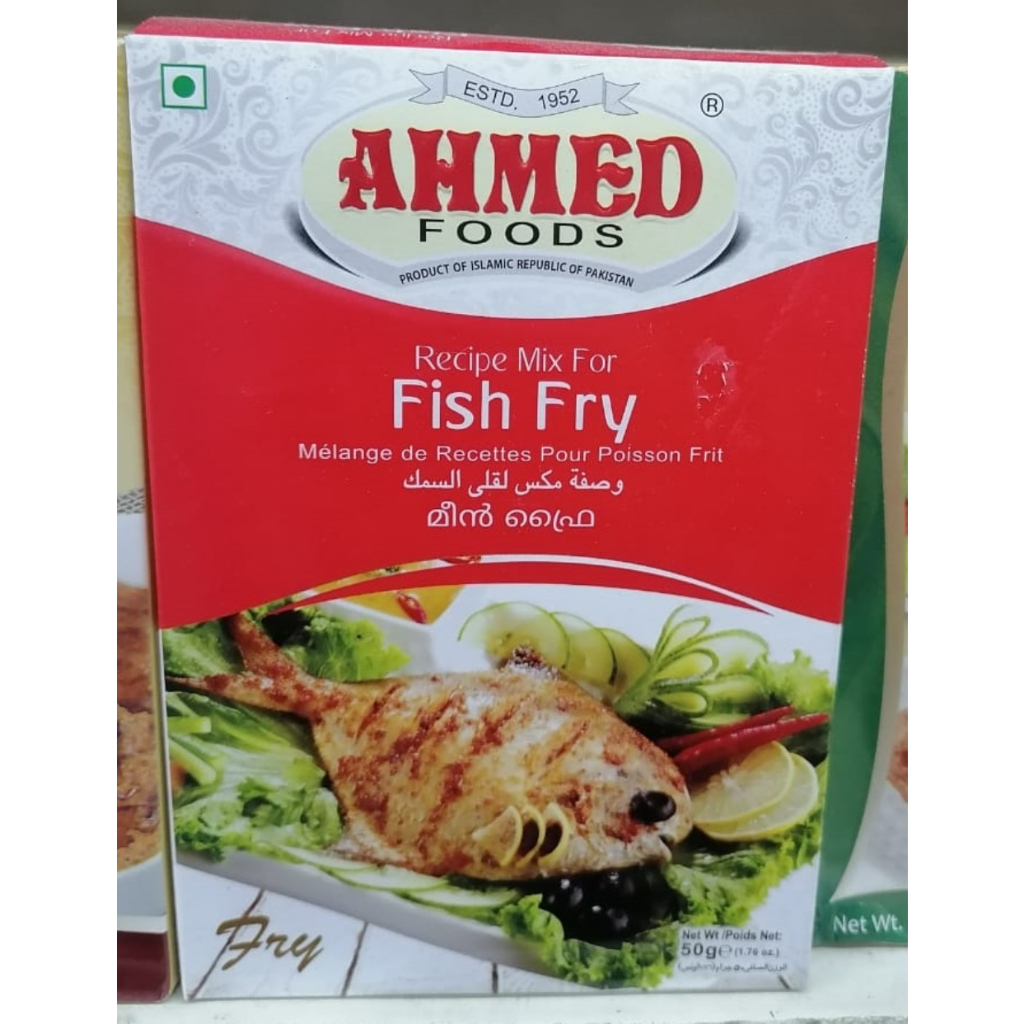 Ahmed Food Fish Fry Recipe Mix , 50g (Assorted) | Shopee Malaysia