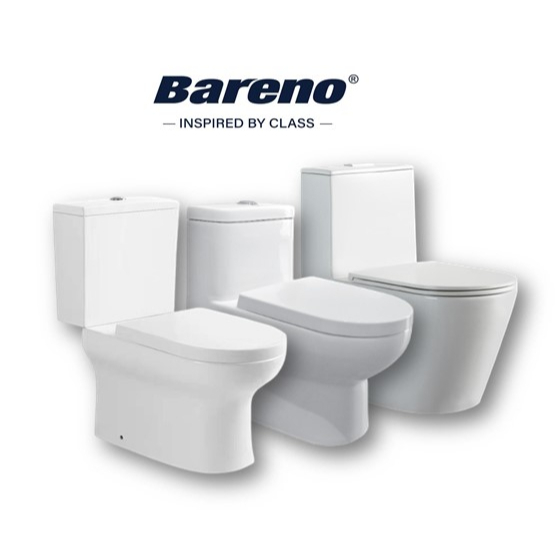 [BARENO] Bareno 10 Inch 2 Piece /One Piece Washdown Water Closet ...