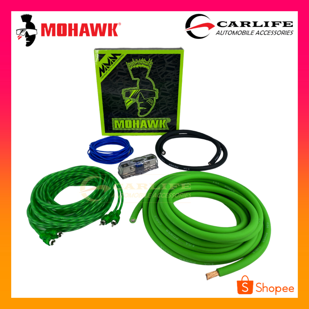 MOHAWK ME-MAK4LN 4 GAUGE POWER AMPLIFIER | Shopee Malaysia