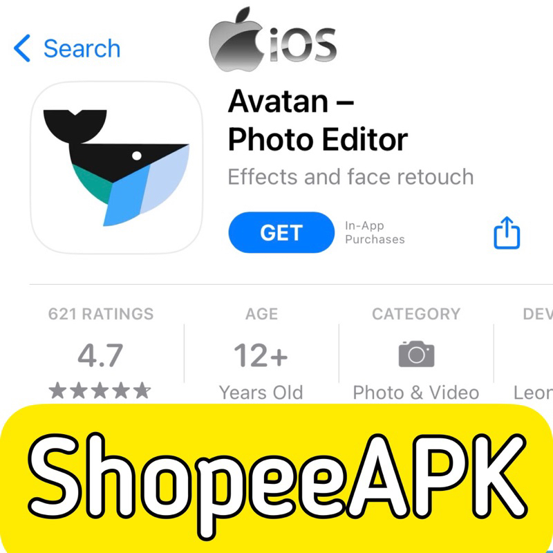 (l0S) Avatan - Photo Editor Tweaked (FOC 8 Apps) | Shopee Malaysia