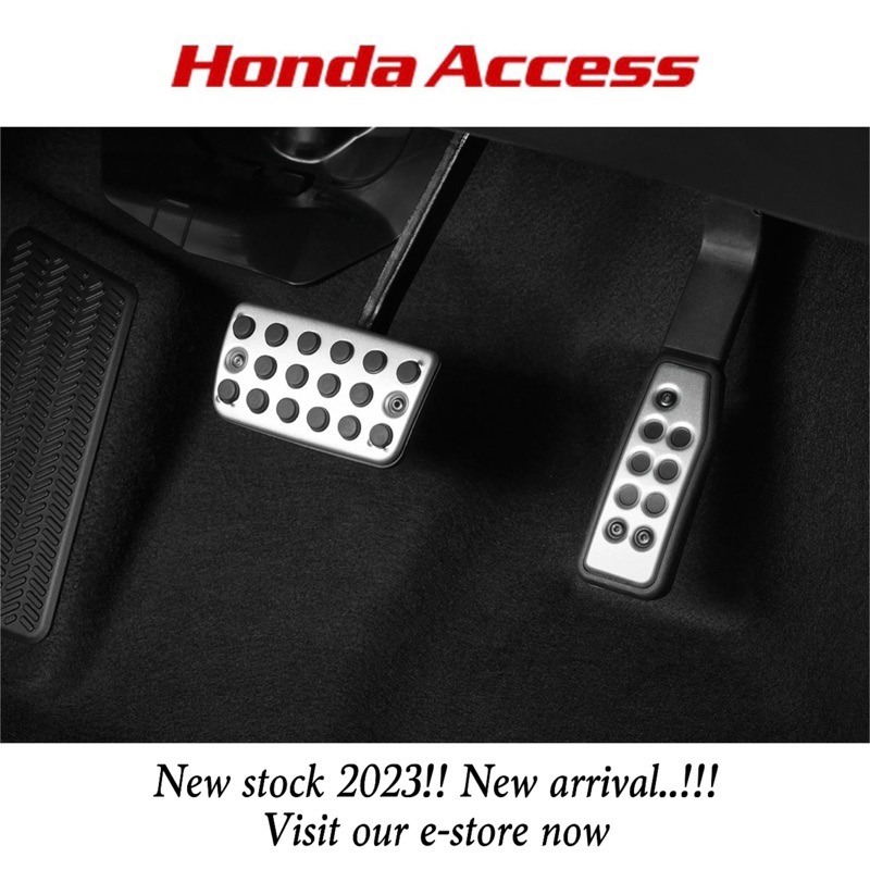 HONDA ACCESS Sports Foot Pedal Kit BRV HRV Jazz GK5 GE8 GD City GM6 ...