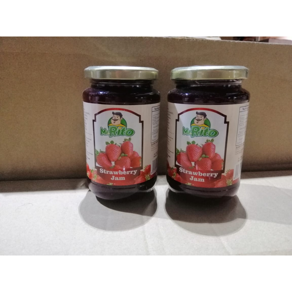 Mr Rito Strawberry Jam 450gm | Shopee Malaysia