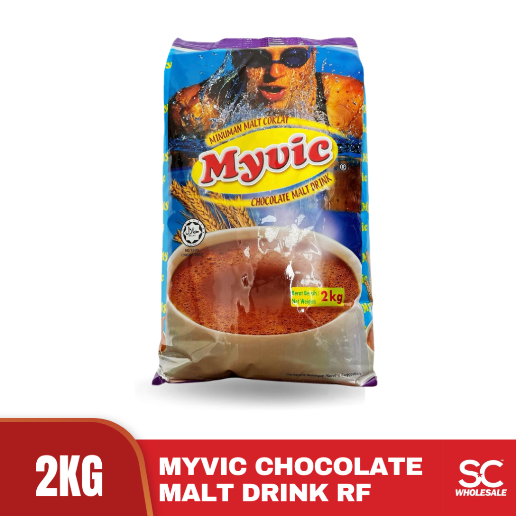 Myvic Chocolate Malt Powder Drink 2kg | Shopee Malaysia
