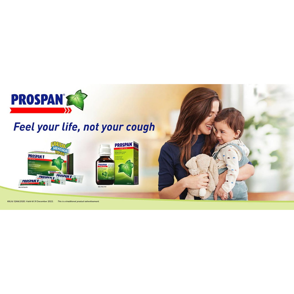 PROSPAN Cough Syrup Ivy Leaf Ubat Batuk (100ML)/(200ML) | Shopee Malaysia