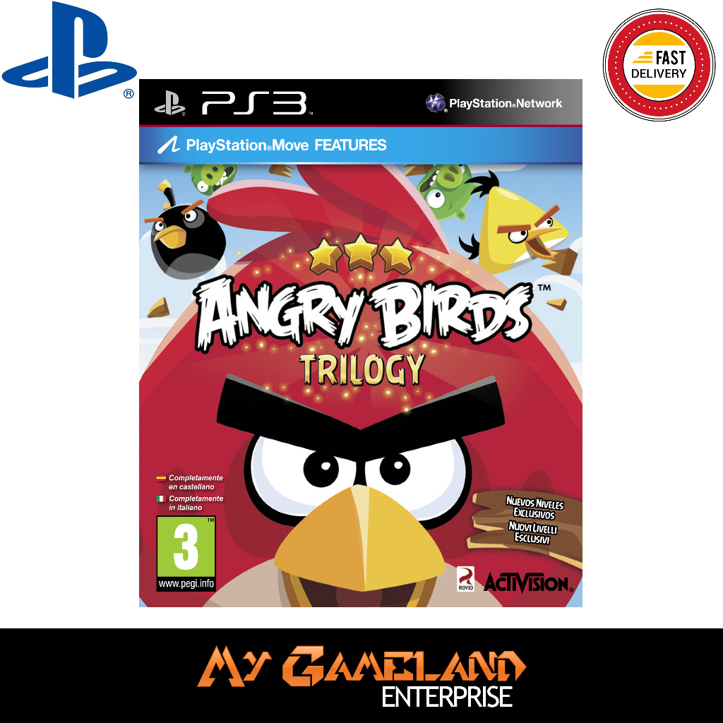 PS3 Angry Birds Trilogy (R2)(English)(BRAND NEW) | Shopee Malaysia