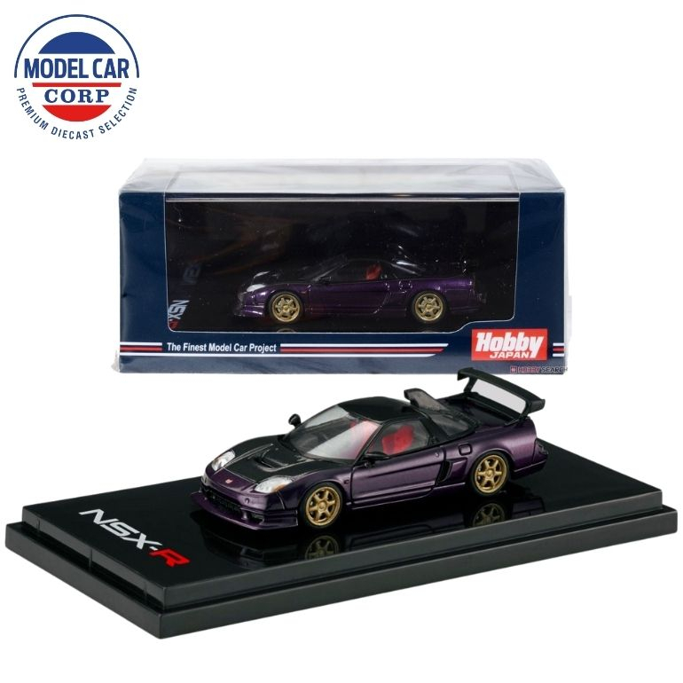 HobbyJapan Honda NSX-R GT (NA2) GT-Wing/Custom Version Purple Metallic ...