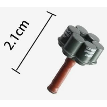 Military Army Toy German M24 Anti Tank Stick Grenades 2 (with text ...