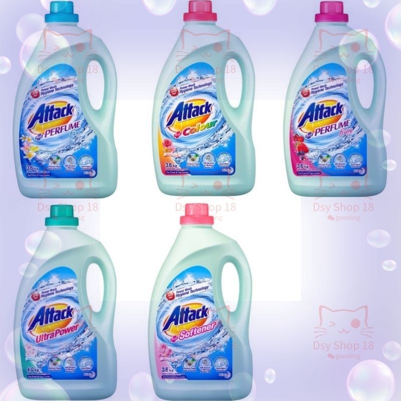 KAO ATTACK Liquid Detergent 3600ml | Shopee Malaysia