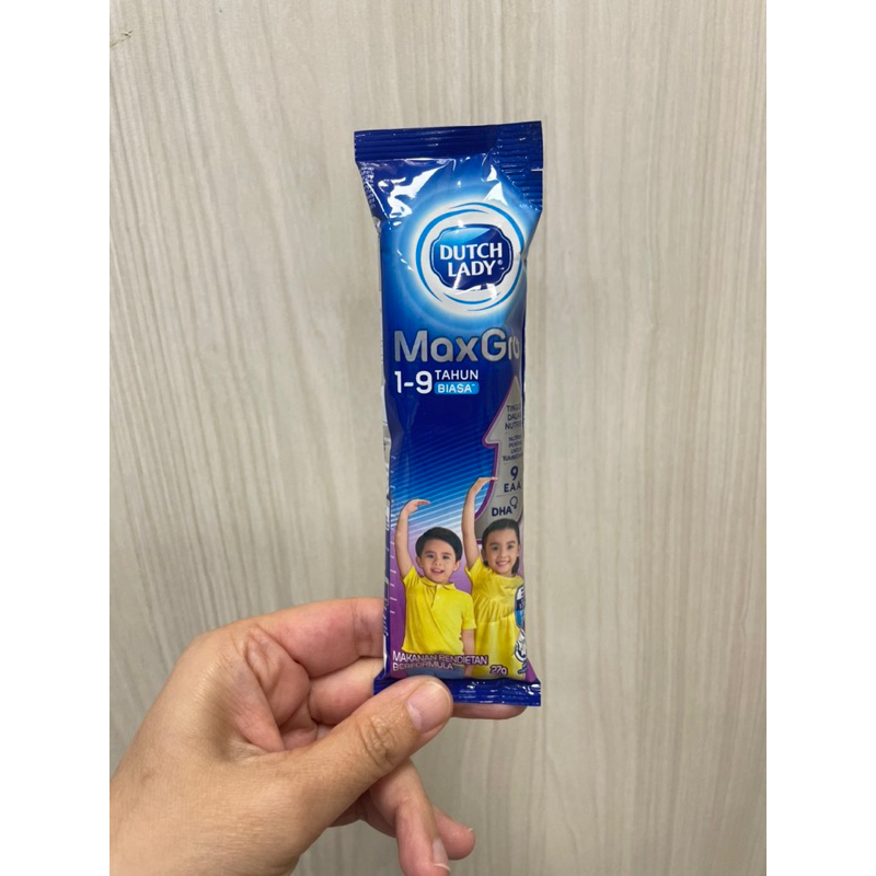 Dutch Lady Max Gro Sample Pack/Travel Pack 27g | Shopee Malaysia