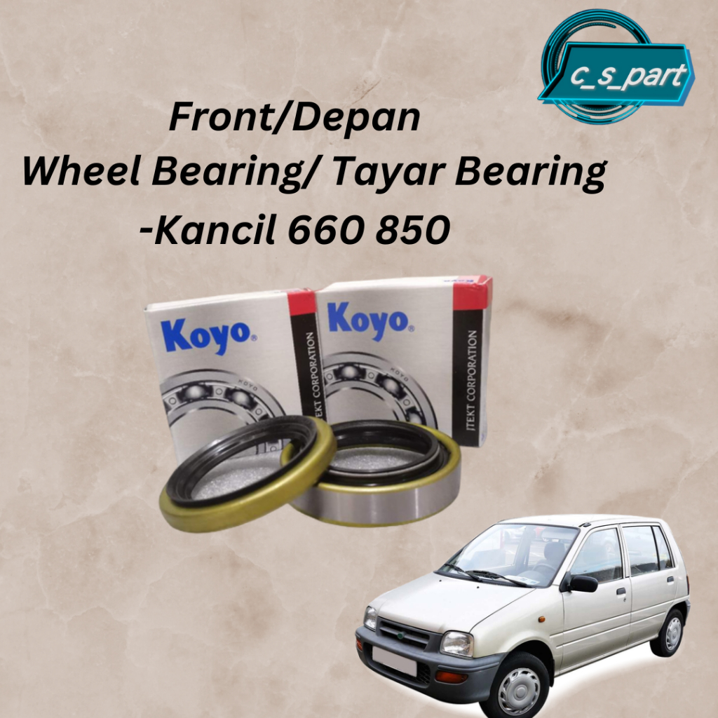 Perodua Kancil Front/Depan Wheel Bearing Japan KOYO | Shopee Malaysia