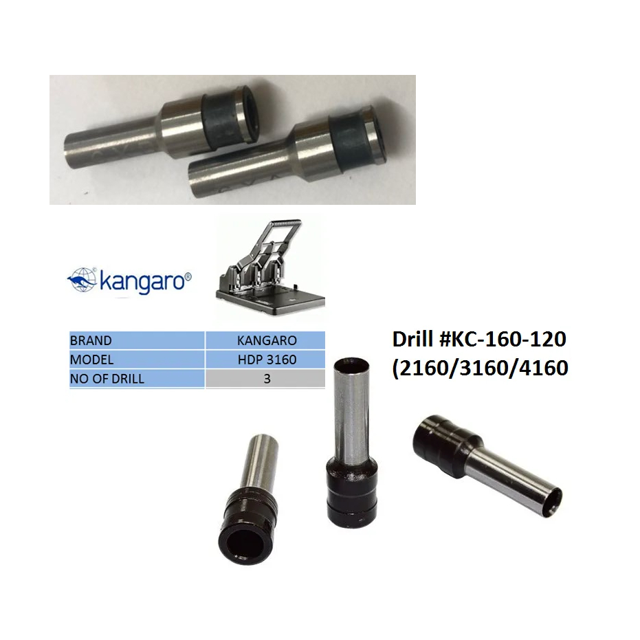 Kangaro Replacement Punch Blade HDP 2160 / 3160 / 4160 Replacement (Set ...