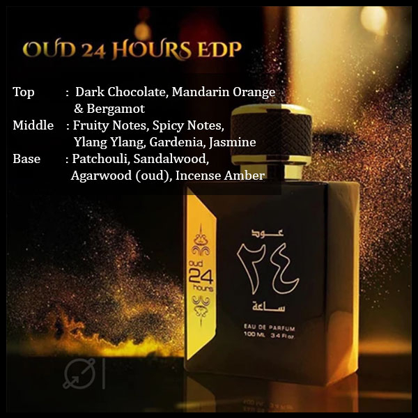Decant Perfume Arab Original Oud 24 hours | Shopee Malaysia
