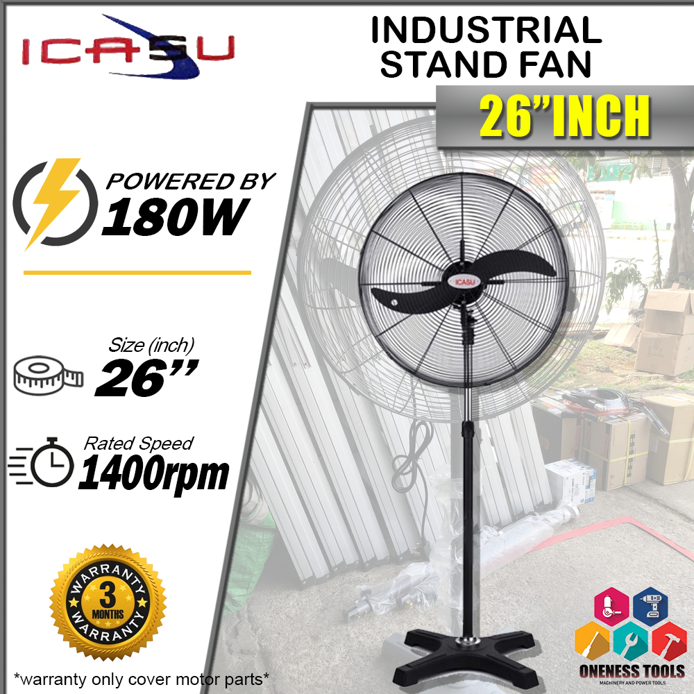 ''ICASU'' INDUSTRIAL STAND FAN -26'' / INDUSTRIAL WALL FAN -26 ...