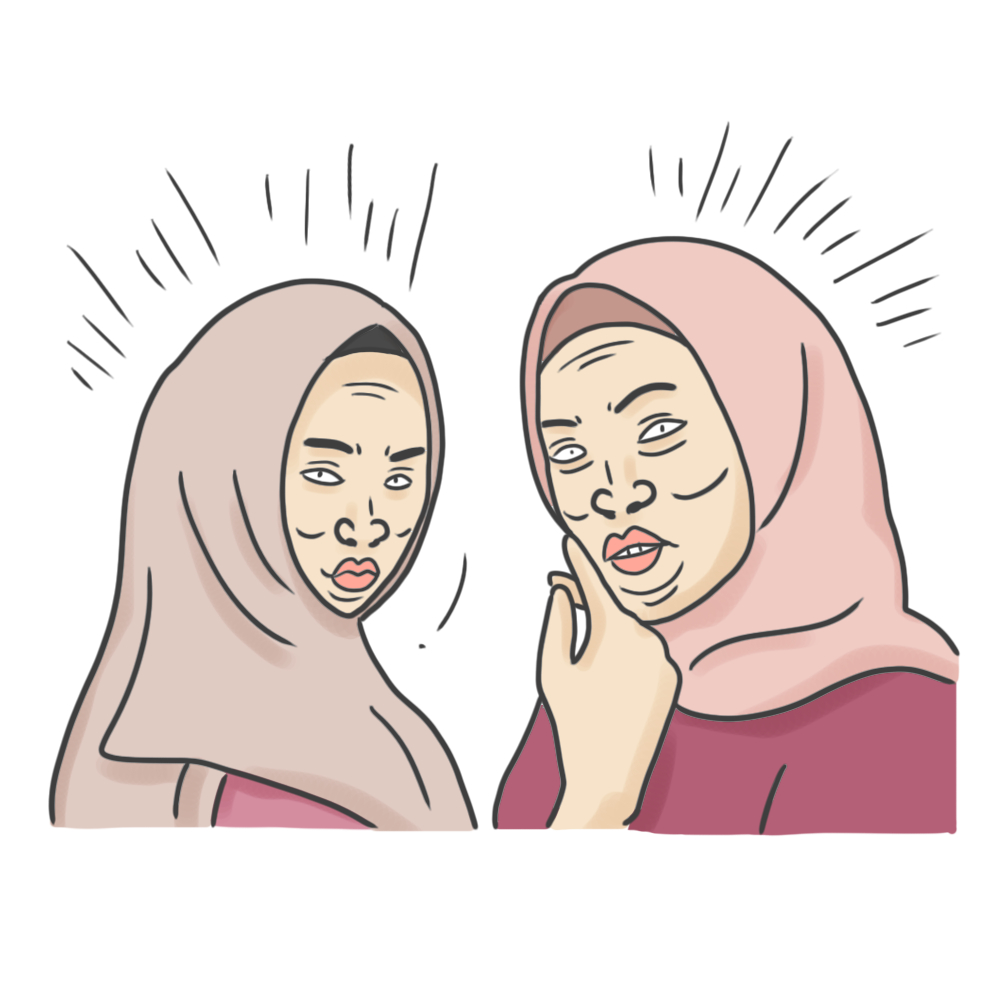 Komik Style Potret Lucu I Custom/Ugly/Funny/Hodoh/Comic/Drawing ...