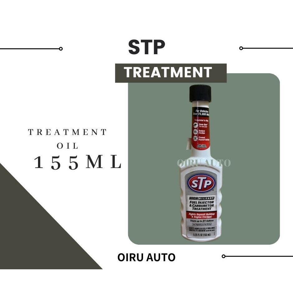STP High Mileage Fuel Injector And Carburetor Treatment 155ml | Shopee Malaysia