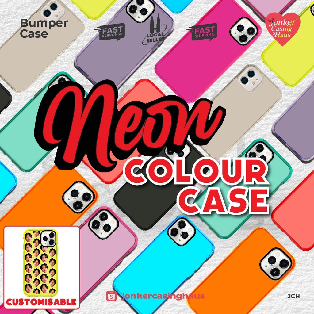 Neon Colour Case IMD Soft Case Iphone 13/13PRO/13PROMAX | Shopee Malaysia